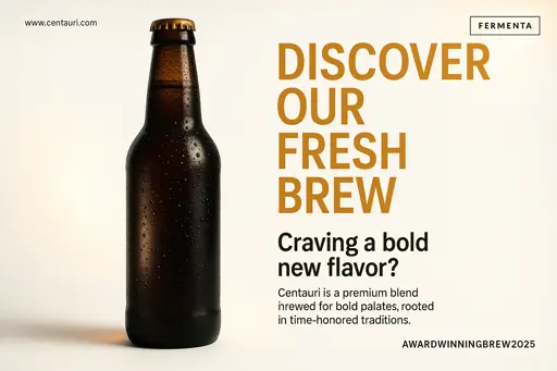 AI Beer Poster Generator | Create Beer Poster for Free